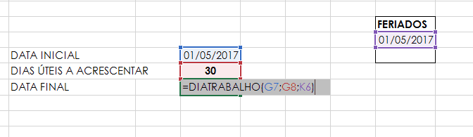 Fórmula DIATRABALHO - Doutores do Excel 2025